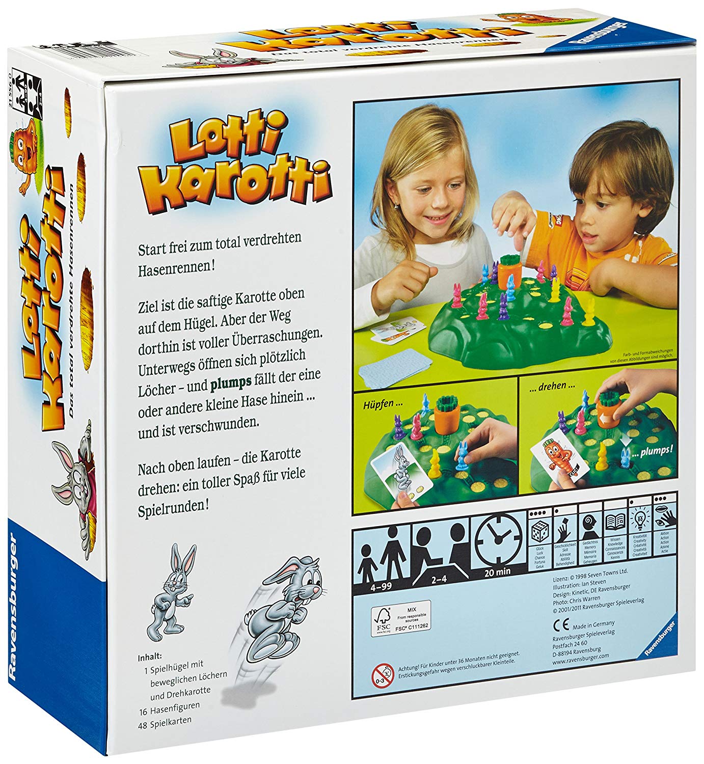 Lotti Karotti - Erweiterungen, Versionen & Spielanleitung! | Boardbattle
