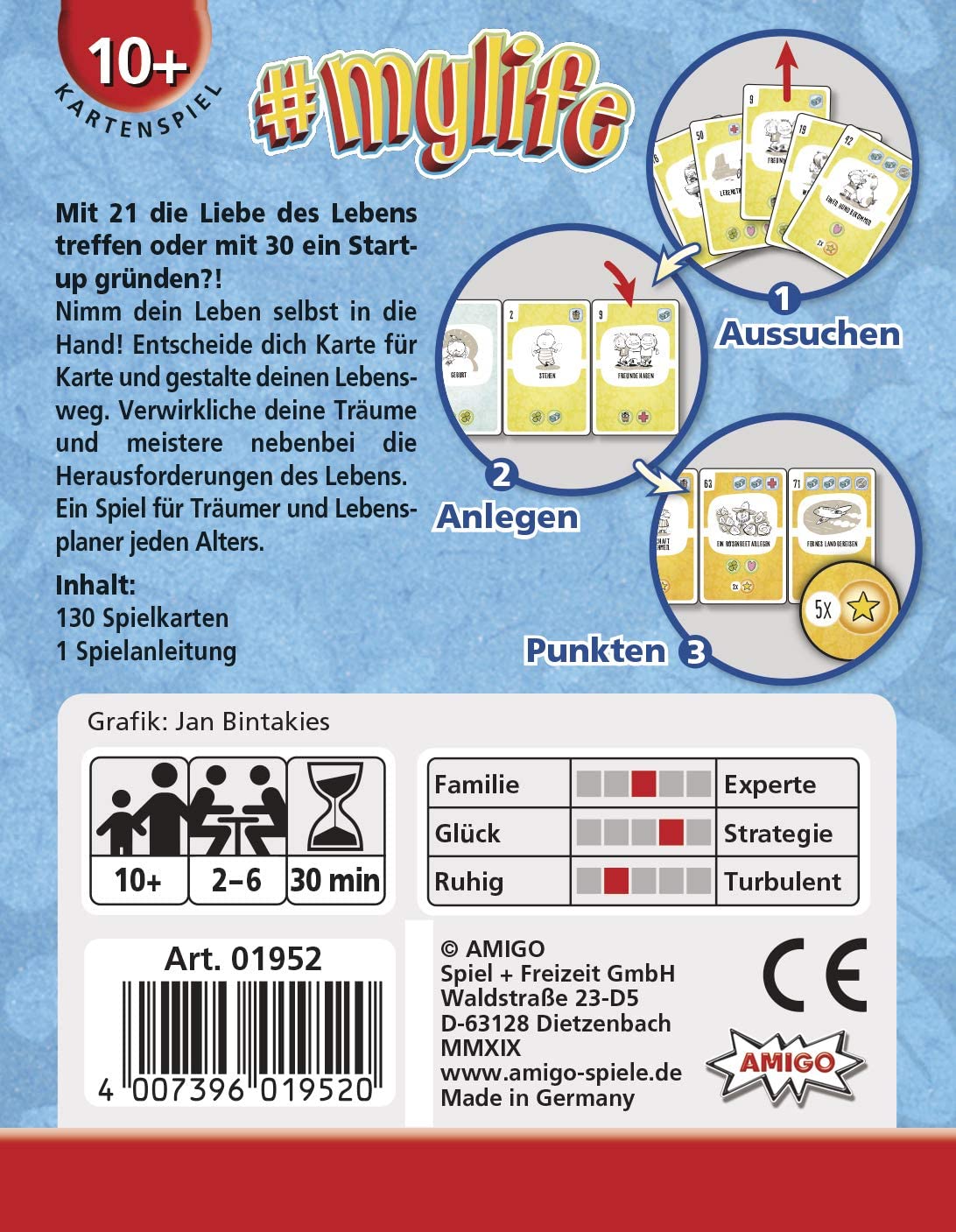 #mylife - Spielanleitung, Angebote & Varianten! | Boardbattle